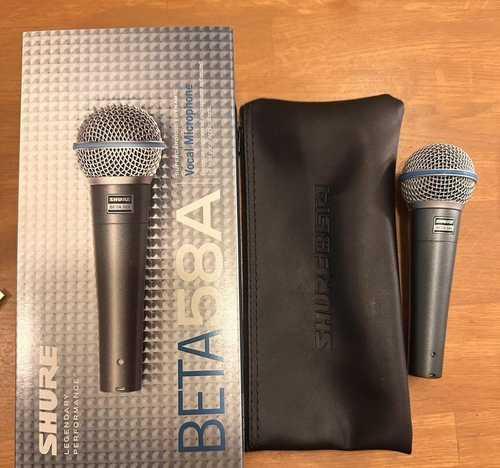 Микрофон Shure beta 58a