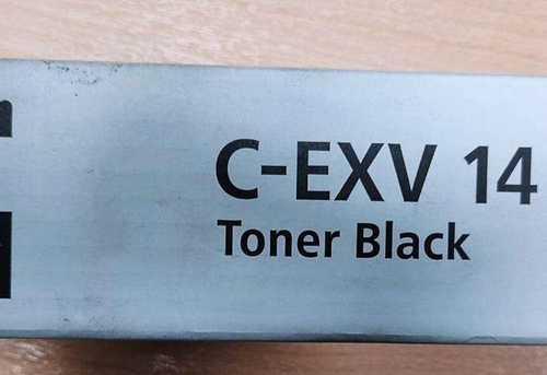 Картридж Canon C-EXV14 черный оригинальный