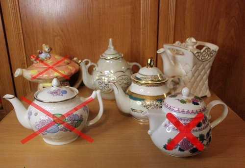 1. Чайники заварочные и декоративные