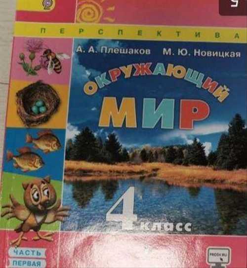 Окружающий мир Плешаков Новицкая часть 1 учебник