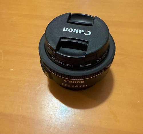 Объектив canon 24 mm efs