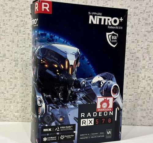 Sapphire Nitro  RX 570 8gb Oc