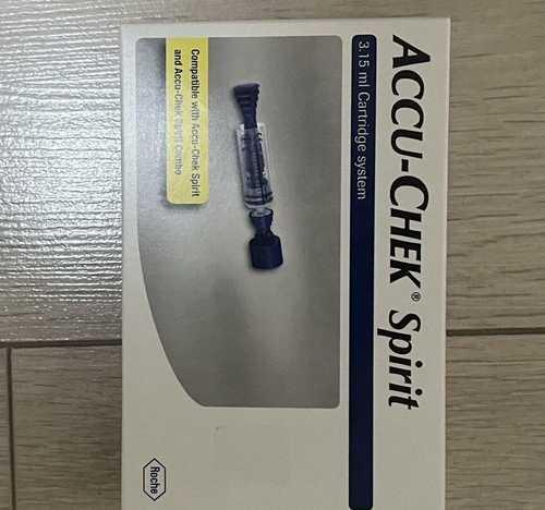 Картриджи резервуары Accu Chek Spirit 3.15 мл