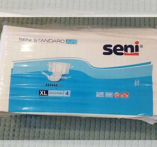 Памперсы для взрослых seni xl 4