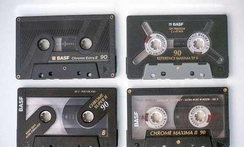 Аудио кассеты basf Chrome Maxima II, Extra II и др