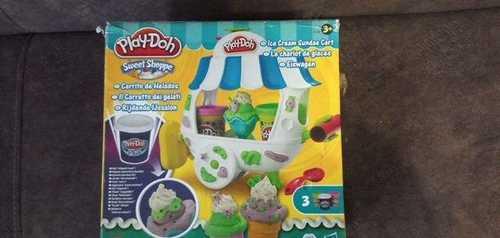 Игровой набор PlayDoh "Вагончик мороженного"