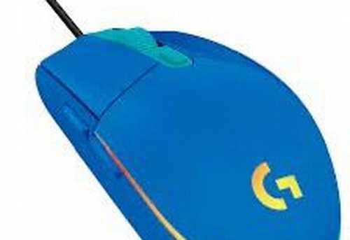 Игровая мышь logitech g102 синяя