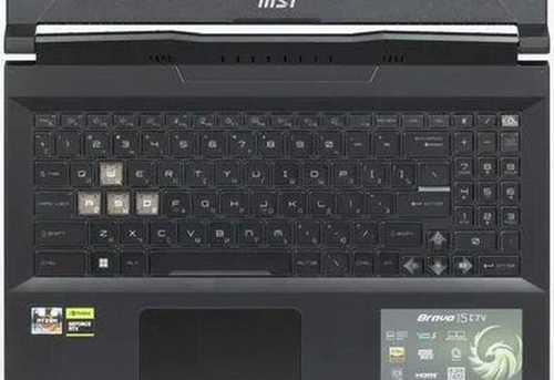 Игровой ноутбук 15.6" MSI Bravo 15 C7VF-039XRU, 512 ГБ, Ryzen 5 7535HS, RAM 16 ГБ, GeForce RTX 4060 8 ГБ