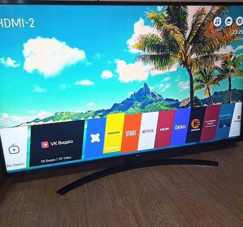 Телевизор 55 Дюймов LG 140 см SMART TV 4K Wi-Fi