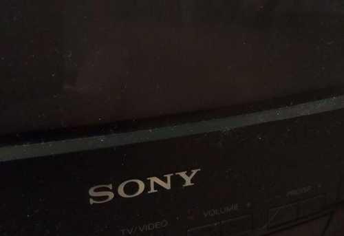 Телевизор Sony, маленький, диагональ 35см