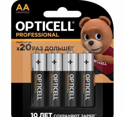 Батарейки Opticell AA Professional, 4 шт
