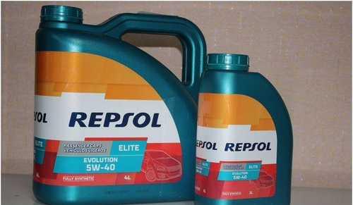 Масло моторное repsol elite evolution 5W40