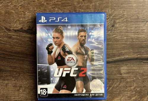 UFC 2 диск с игрой для PS4