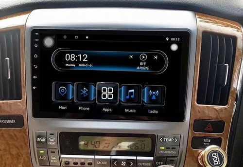 Магнитола Toyota Alphard 1gen Android IPS DSP