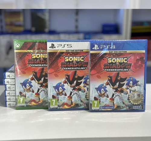 Sonic x shadow generations PS4/PS5/Xbox. В наличии