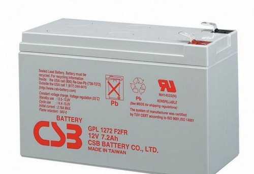 Аккумуляторная батарея для ибп CSB GPL1272 F2 FR