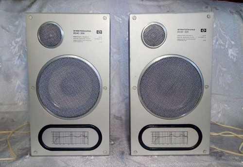 Две пары акустических систем. Производство СССР