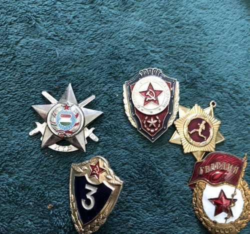 Тяжелые знаки СССР и так далее
