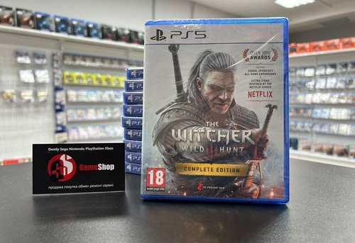 Диск The Witcher 3 wild hunt PS5