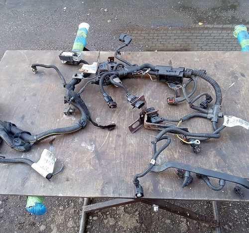 Проводка двигателя 1.2л бензин Opel Corsa D