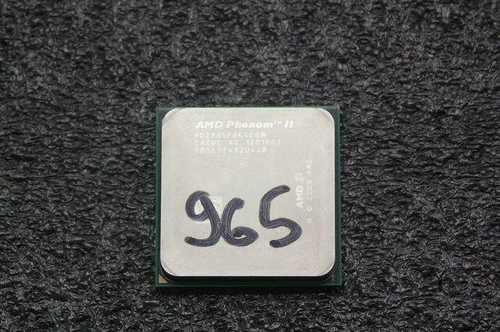 Процессор AMD Phenom II X4 965, (AM3 3.4GHz) "