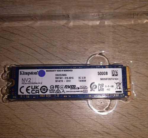 Ssd m2 500gb Kingston