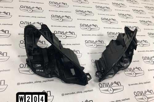 Корпус фары на Mercedes W204 рест