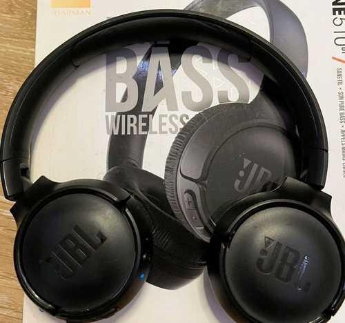 Беспроводные наушники JBL Tune 520BT черный