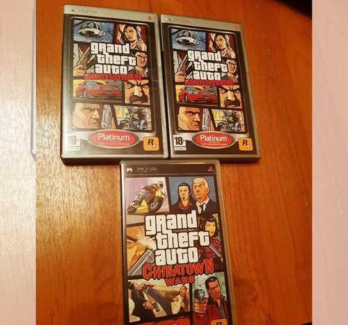 Диски Sony PSP/ GTA