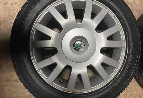 Колеса skoda 5*112 на замней резине