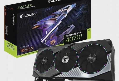 Видеокарта Gigabyte GeForce RTX 4070Ti aorus elite