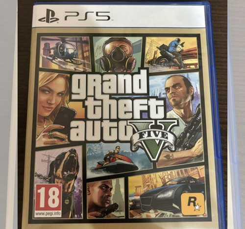 Игра Grand Theft Auto V (PS5)