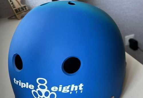 Продам защитный шлем triple eight размер М
