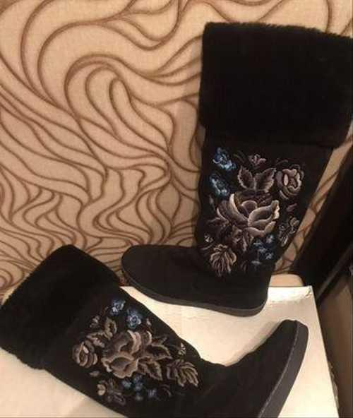 Сапоги натуральные Gianmarco Lorenzi