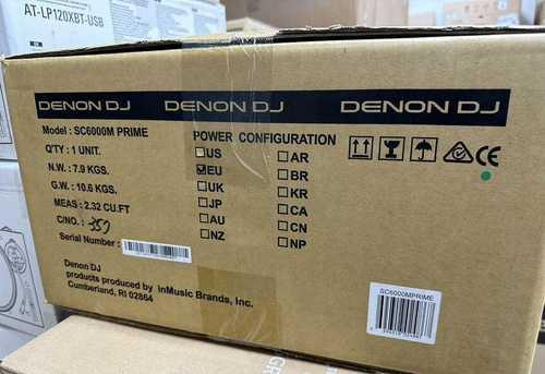 Dj контроллер Denon DJ SC6000M Prime новый