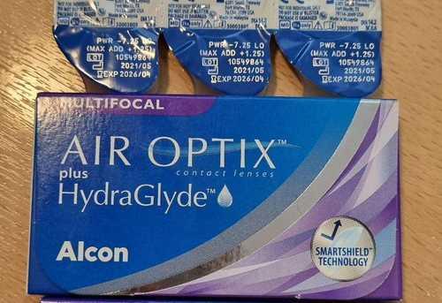 Линзы Alcon Air Optix plus Multifocal -7,25 add +2