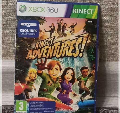 Kinect adventures xbox 360 диск