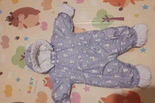 Комбинезон зимний с ушками Baby Go 80р