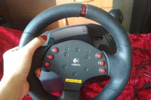 Руль logitech momo racing