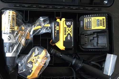 Дрель шуруповерт dewalt dcd996p2