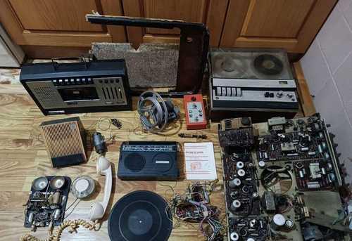 Радиола, магнитофон СССР, проигрыватель, и др