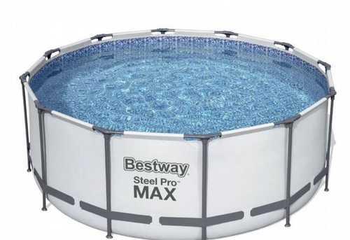 Каркасный бассейн steel PRO MAX 366 на 122