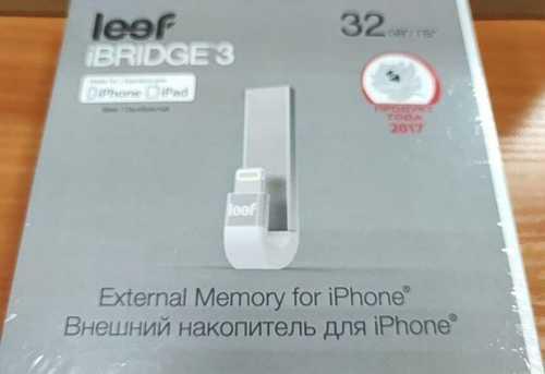 Внешний накопитель для iPhone leef iBridge 3 32гб