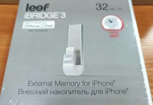 Внешний накопитель для iPhone leef iBridge 3 32гб