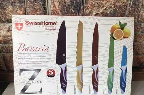 Набор кухонных ножей SwissHome