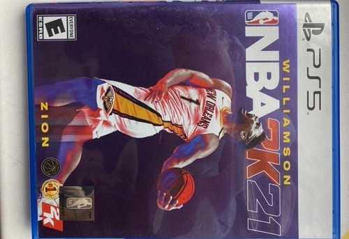 Игра для приставки NBA 2k22 PS5