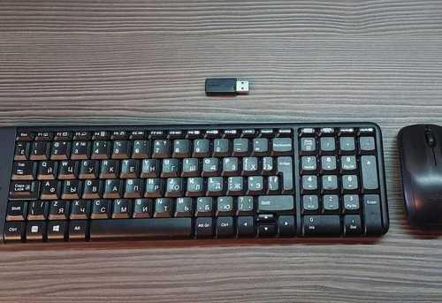 Комплект клавиатура и мышь Logitech MK220