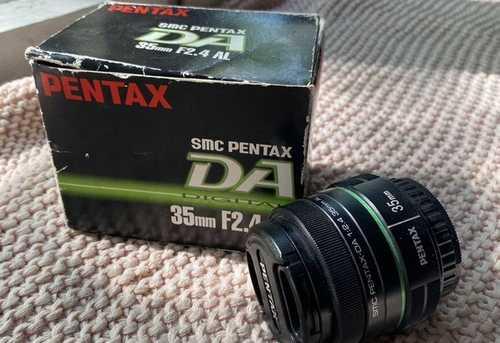 Обьектив Pentax smc DA 35mm F2.4 AL