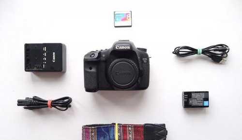 Фотоаппарат Canon 7d (пробег 58700) body (002)