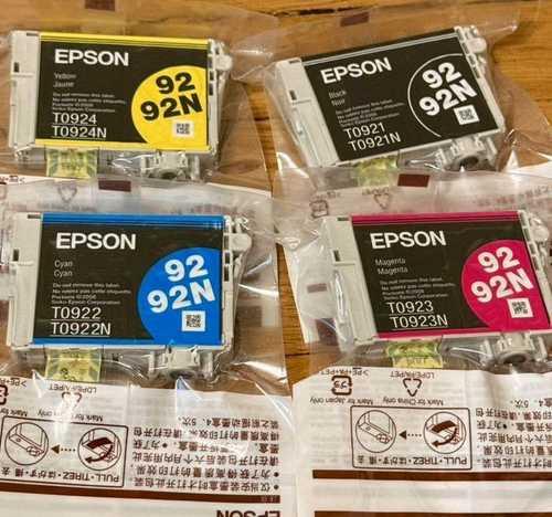 Картридж epson 92 набор